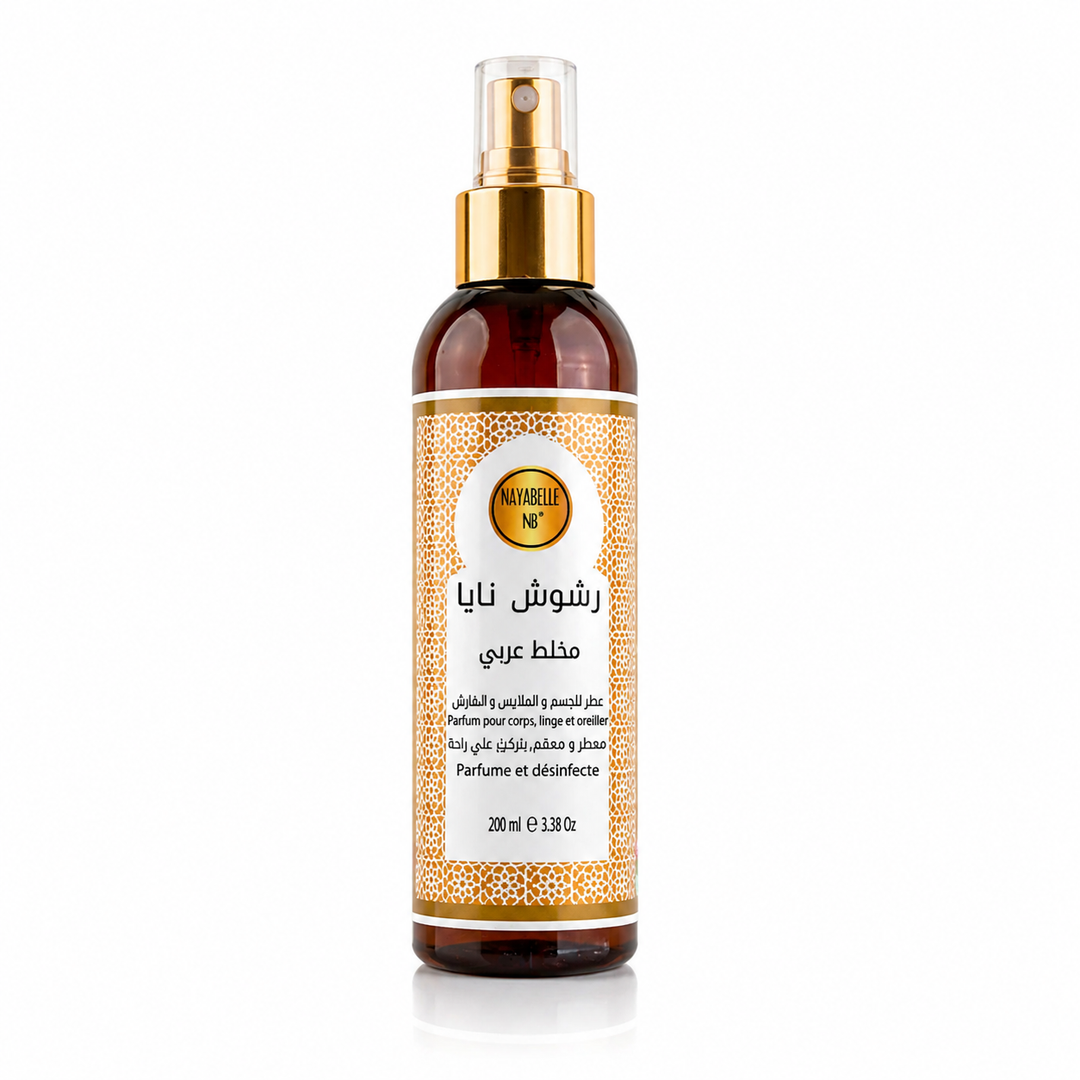 Rchouch Mokhalat Arabi 200 ml | Parfum Oud, Rose & Safran pour Tissus ...
